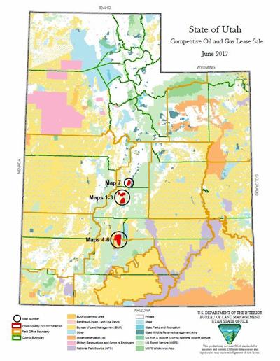 BLM-Utah proposes 20 parcels for oil and gas lease sales, protest ...