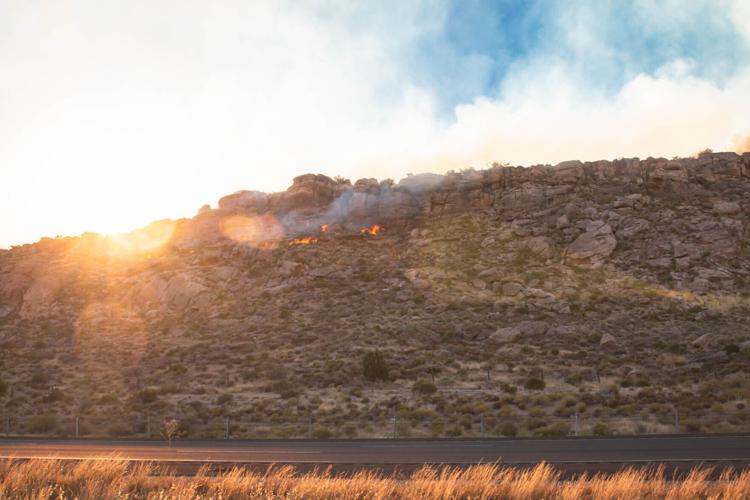 Evacuations lifted as firefighters continue to battle blaze that ...