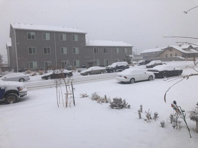 Snowy winds whip through Southern Utah, leaving wake of damage, power ...
