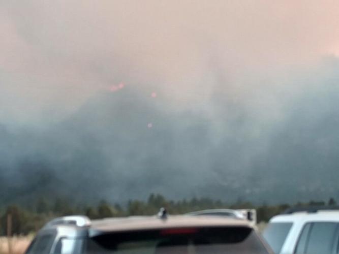 Saddle Fire moving toward Pine Valley, officials encouraging all ...