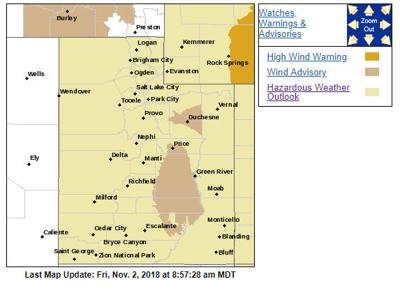 Southern Utah weekend weather: Perfect fall weather with snow possible ...