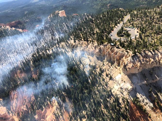 Rain helps suppress 2 fires in Bryce Canyon; trail closures remain in ...