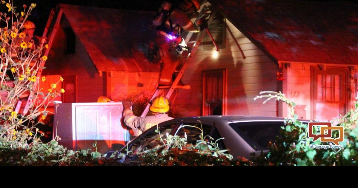 Barbecue gone wrong catches home on fire | Local News | stgeorgeutah.com