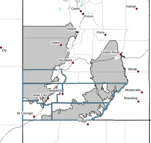Wind advisory for southern and central Utah | Local News | stgeorgeutah.com