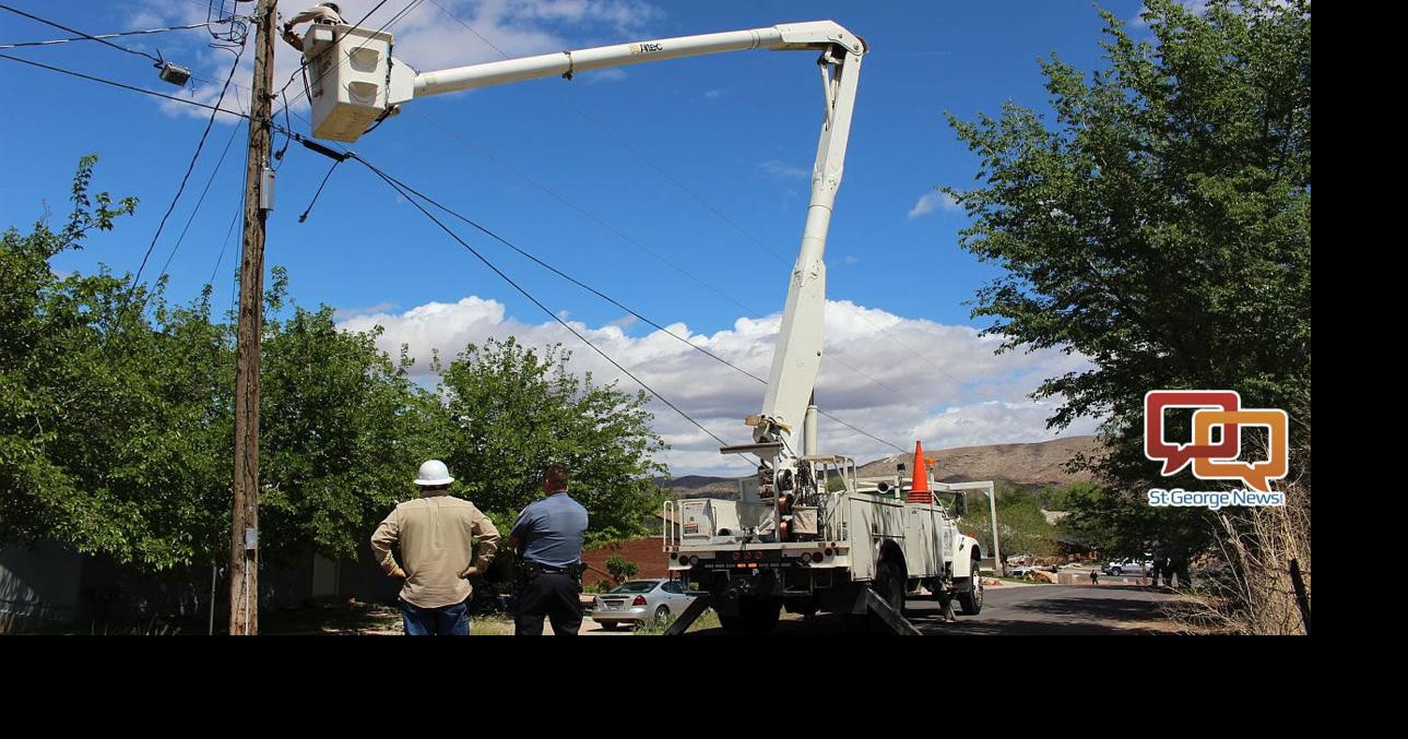 Concrete mixer snags wires leaving residents without power, phone or ...