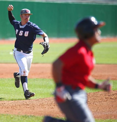 Dixie State baseball team sweeps AAU to remain in first place | News ...