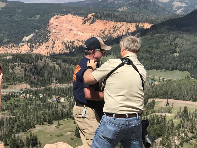 Golden eagle carries prayers to the heavens after Brian Head Fire ...