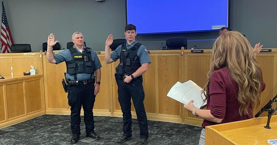 Gone fishin’: Hurricane City Council honors outgoing police officers ...