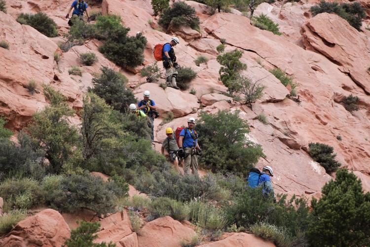 Trapped climber sleeps at edge of 600-foot cliff overnight | Local News ...
