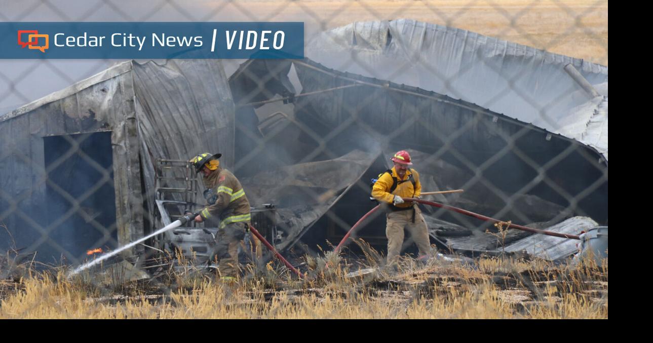 Fire near Parowan destroys barn, burns 2 acres of sagebrush | Flood And ...