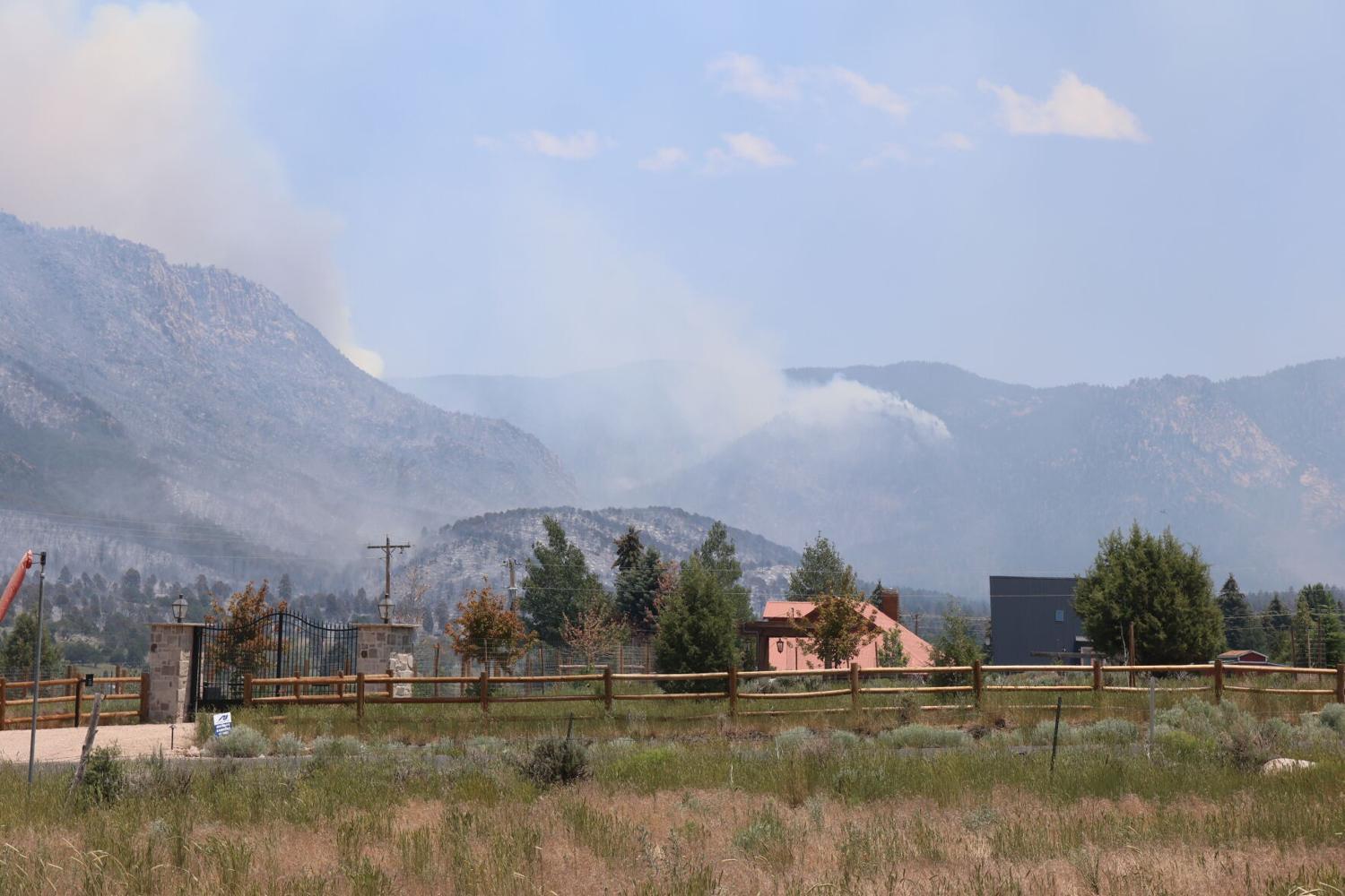 Fire managers identify tree where lightning caused trunk to smolder for ...
