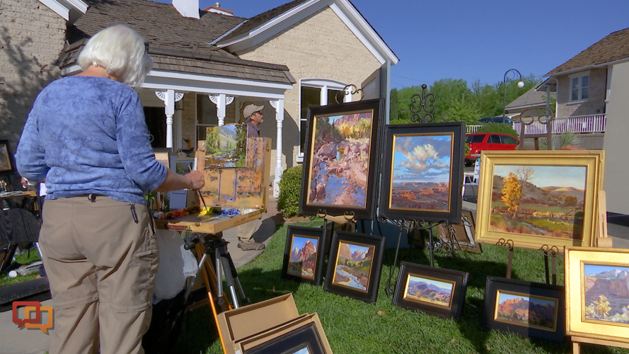 Artists apply fresh paint to canvas for ‘New Visions Art Show’ | Arts ...