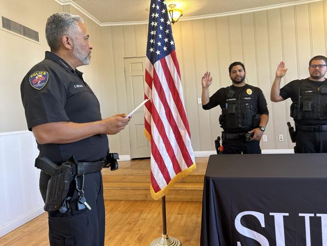 SUU Police Department swears in 5 new officers, nearly doubling force ...