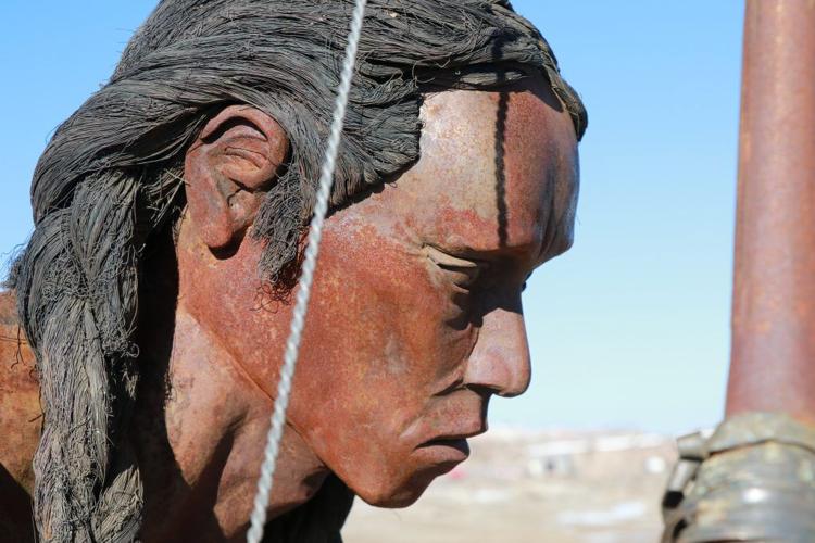 New metalwork statues at Iron Springs Resort depict key figures in area ...