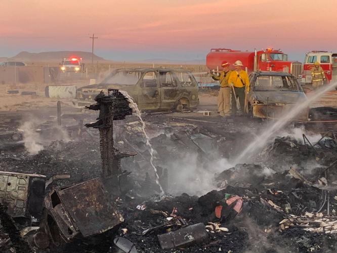 Fire destroys home in Newcastle | Local News | stgeorgeutah.com