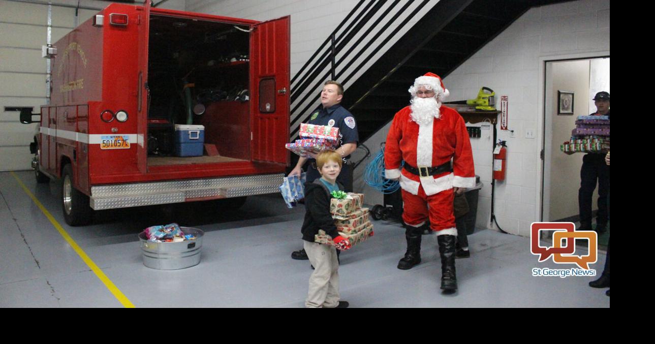 Firefighters from 6 fire departments deliver good cheer | Events ...