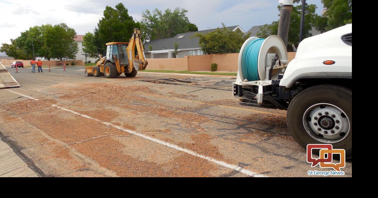 Water main break; residents asked to stop outdoor irrigation ...