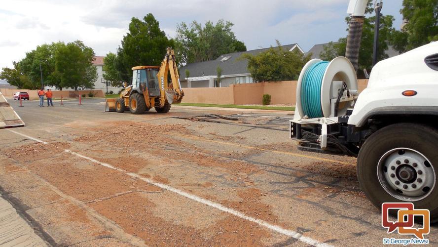 Water main break; residents asked to stop outdoor irrigation ...