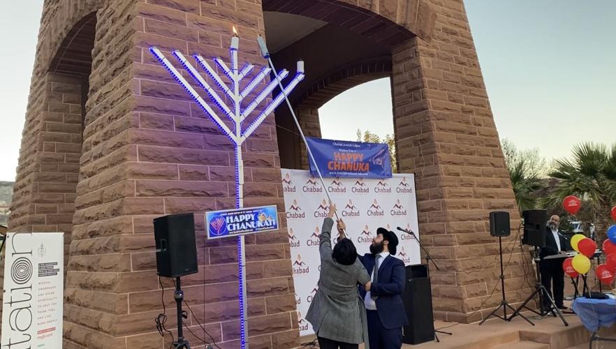 St. George, Cedar City prepare for menorah lighting as Hanukkah ...