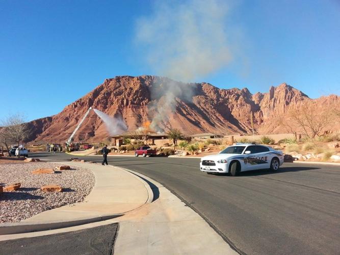Home fire in The Palisades in Ivins | News | stgeorgeutah.com