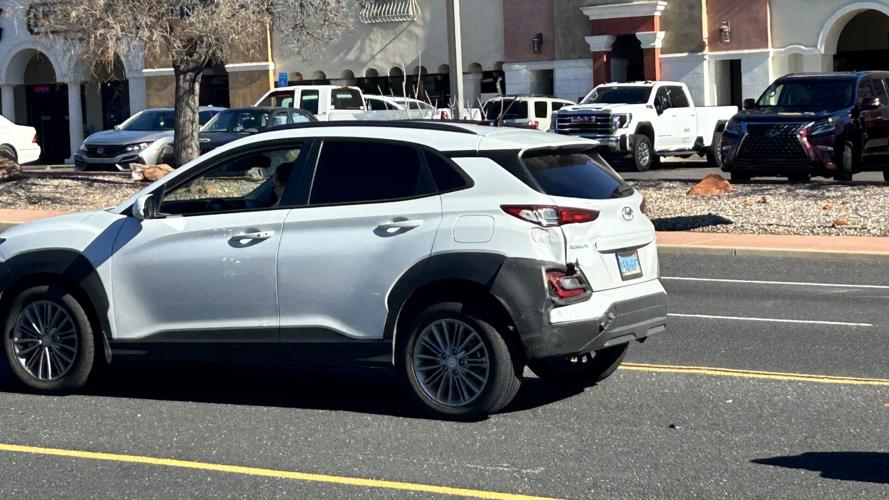 St. George motorcycle officer heading to crash gets struck by another ...