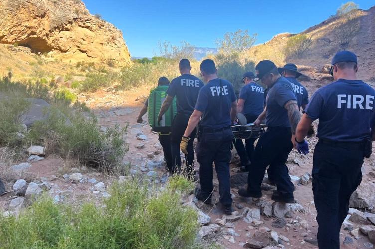 Teen transported to hospital after falling off trail in Hurricane ...