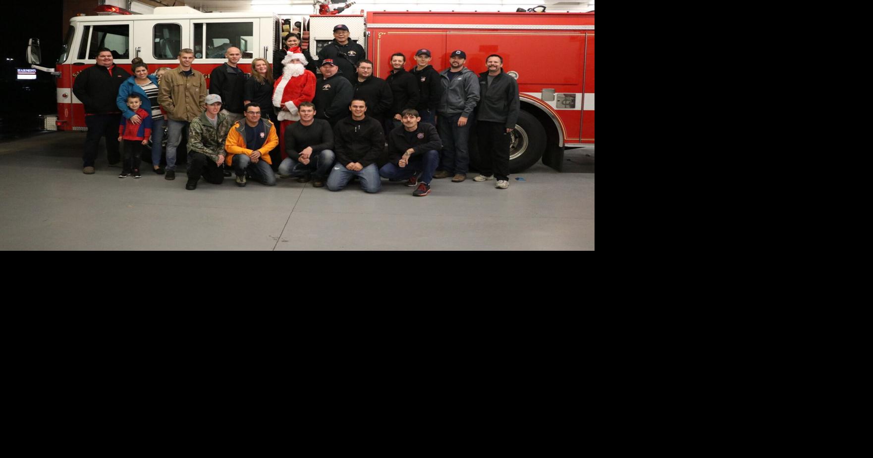 Firefighters from 6 fire departments deliver good cheer | Events ...