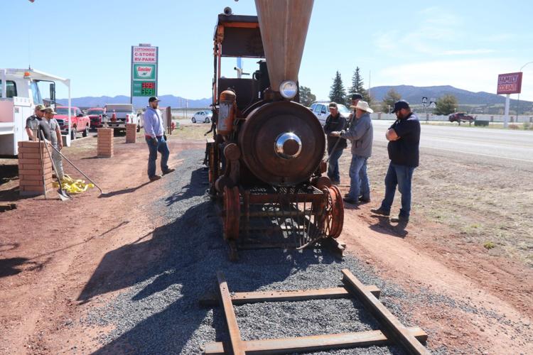 ‘Dixie Express’ train sculpture makes journey to its forever home in ...