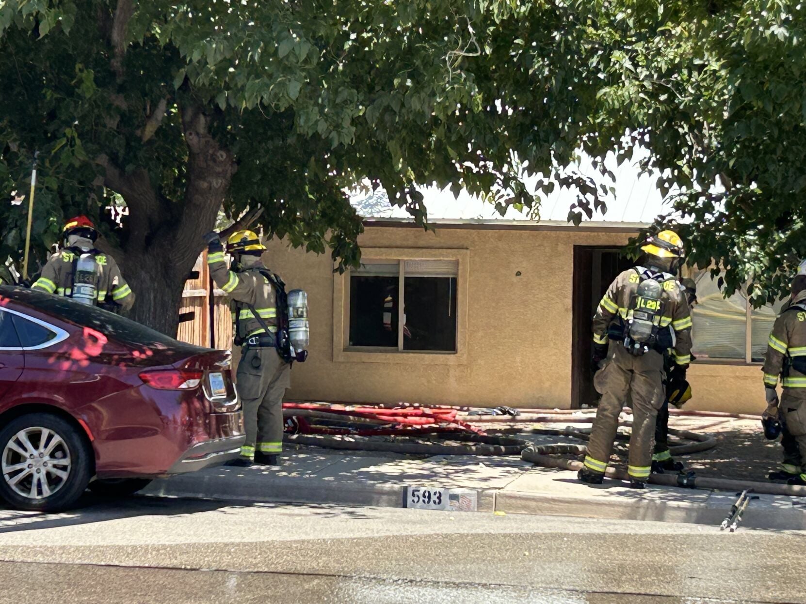 Structure fire damages vacant home in St. George; multiple agencies ...