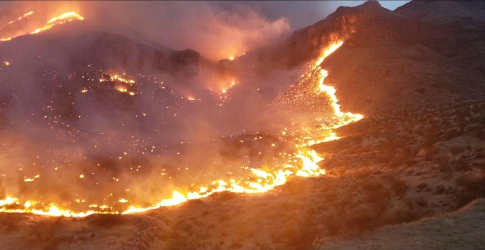 Lime Fire in gorge grows to over 2,000 acres as hand crews and aircraft ...