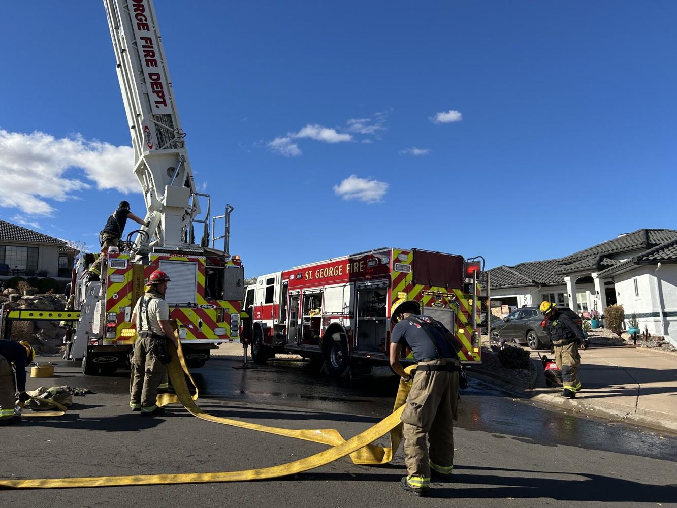 St. George Fire Department kept busy on Christmas Day with 2 structure ...