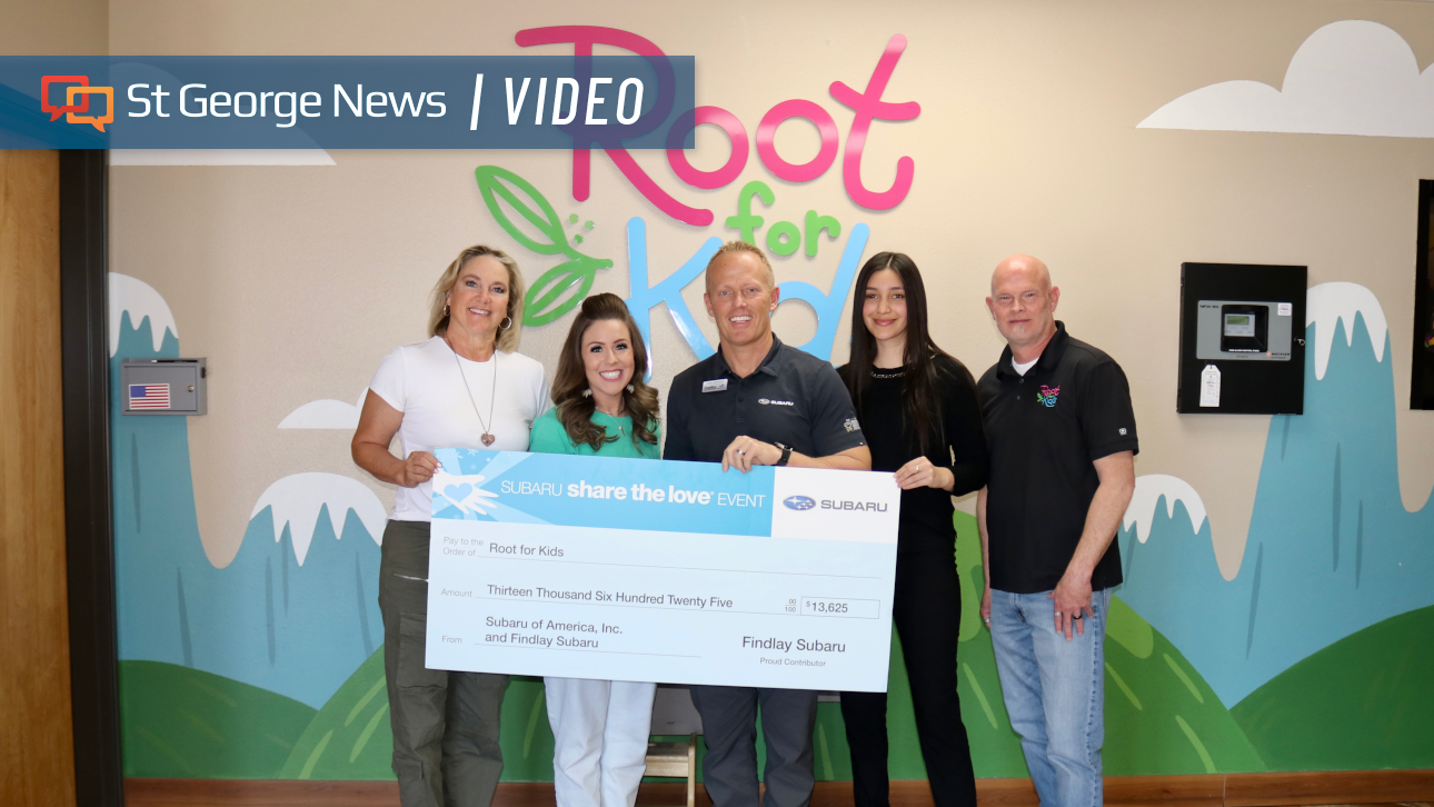 Driven to donate: St. George auto dealer gives over $13K to kids with ...