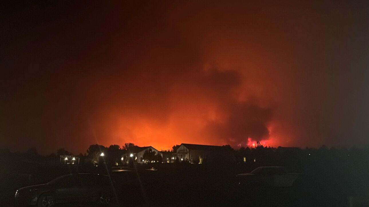 Forsyth Fire near Pine Valley grows to approximately 1,000 acres ...