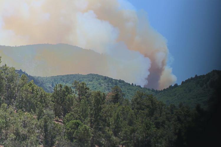 Aspen Fire: Fast-moving flames continue to devour terrain; winds halt ...