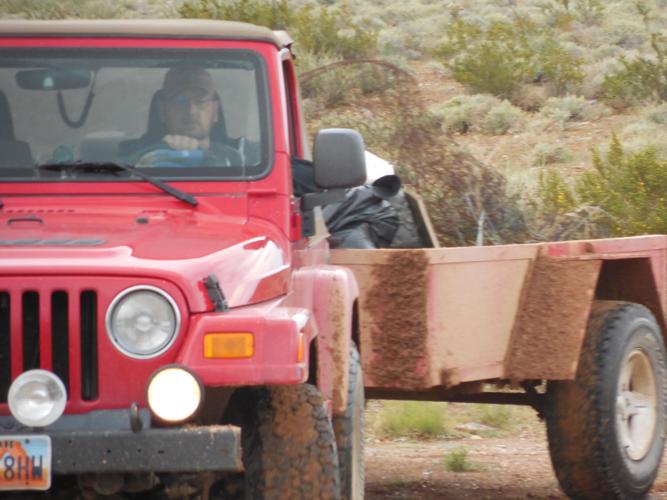 ‘Clean up after yerself’; Desert RATS picks up shooting debris, burn ...