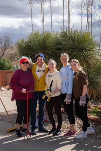 Utah Tech University students offer free yard work services to local ...