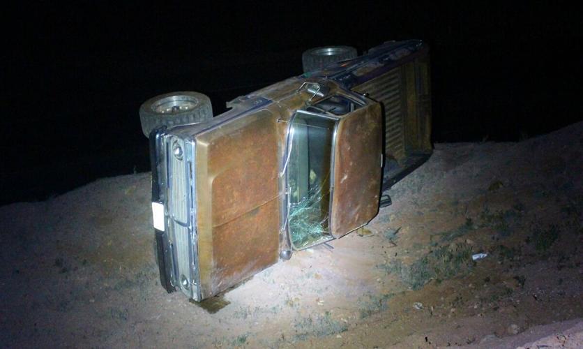 Off-roaders saved from 25-foot fall when truck rolls | Local News ...