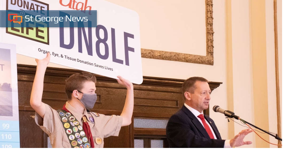 ‘It gives the gift of life’: License plate supporting organ donation ...
