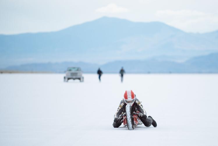 Bonneville Salt Flats motorcycle racers roar into St. George ‘Out of ...