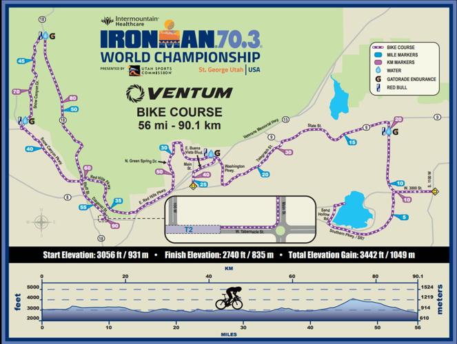 Bike portion of upcoming Ironman 70.3 World Championship will run ...