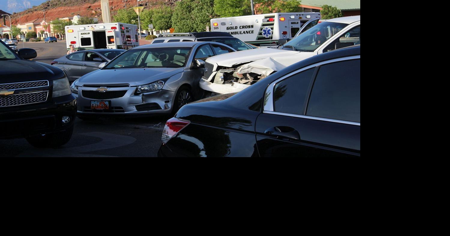8-car collision at St. George intersection causes multiple injuries ...