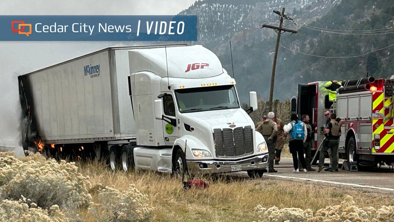 Officials say overheated brakes likely cause of semi trailer fire in ...