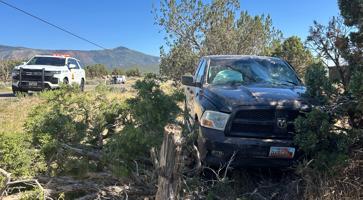 Highway patrol: Driver crashes into utility pole after reaching for ...