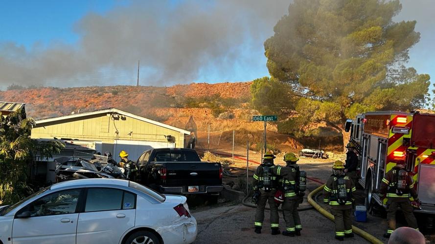 Home, other structures spared by St. George Fire Department after shop ...