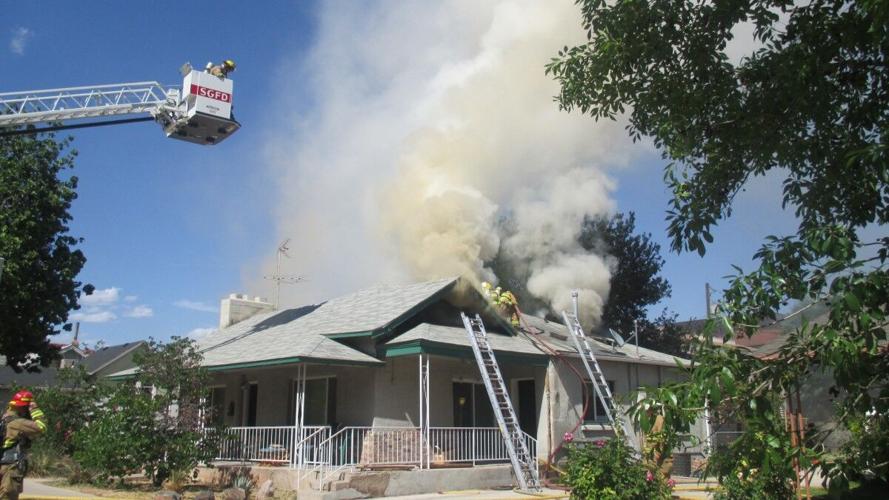 Fire torches home in downtown St. George | Life | stgeorgeutah.com