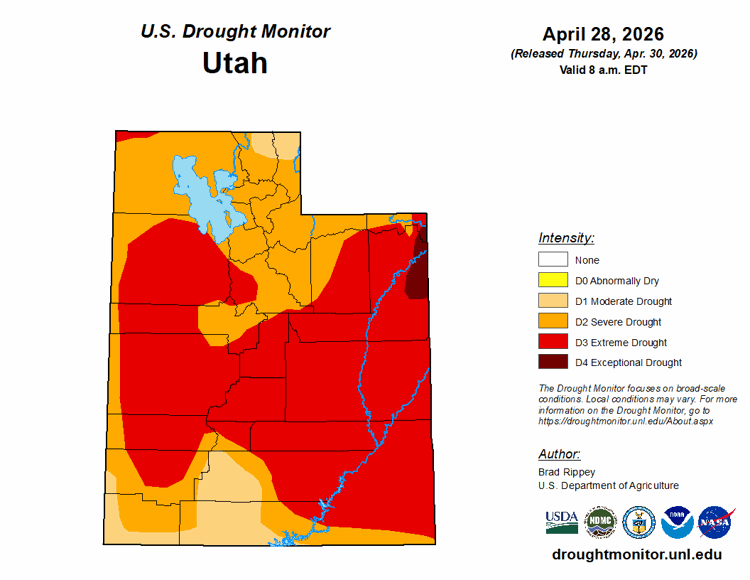 Another bad drought year ahead; Utah governor says emergency ...