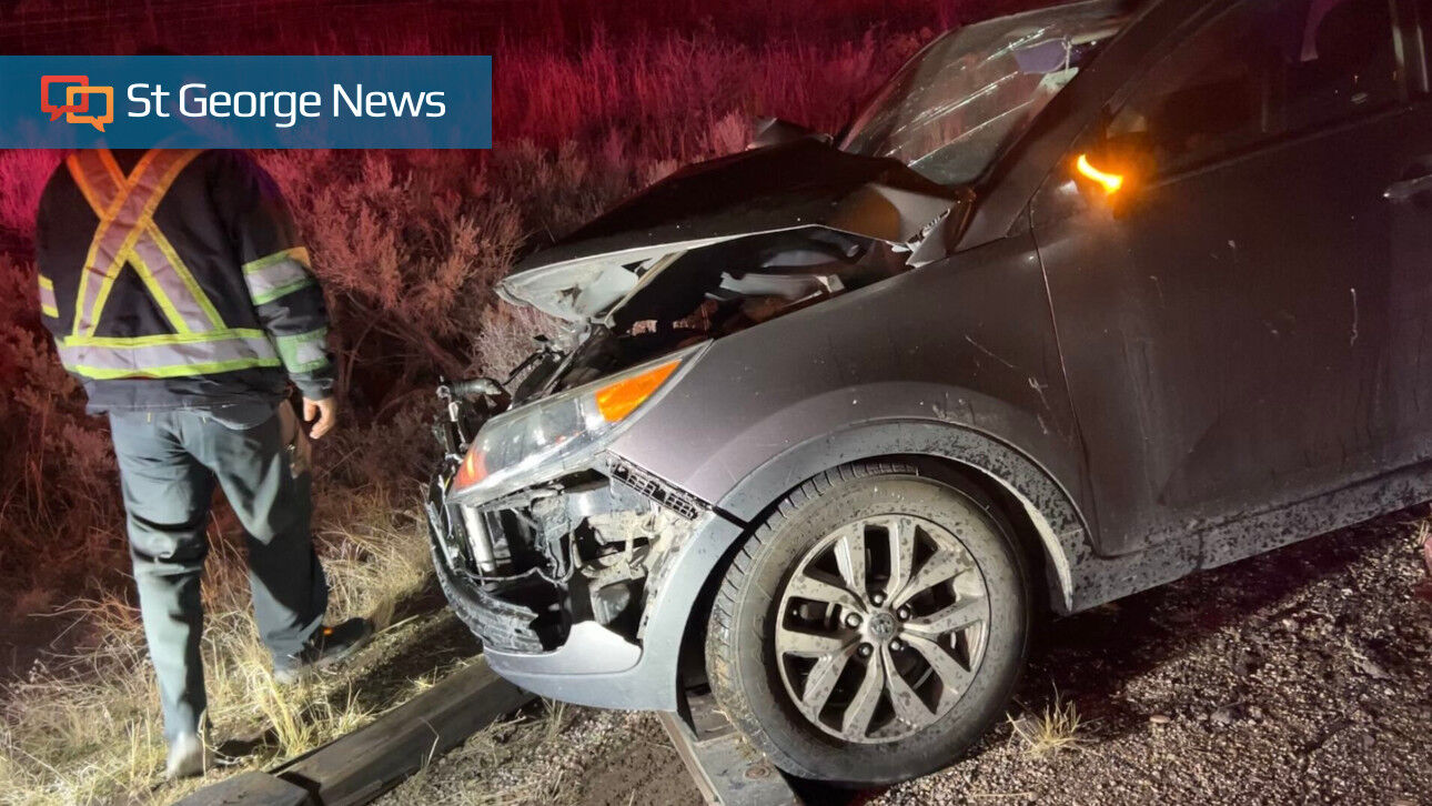 Driver's cellphone alerts responders to crash on Old Highway 91 in ...