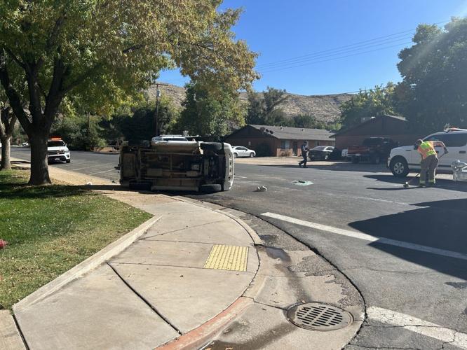 Police say failure to yield causes rollover in Hurricane, reminds ...