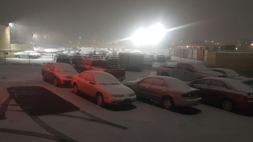 Winter weather blast dumps ice, snow, hail on Southern Utahns; photo ...