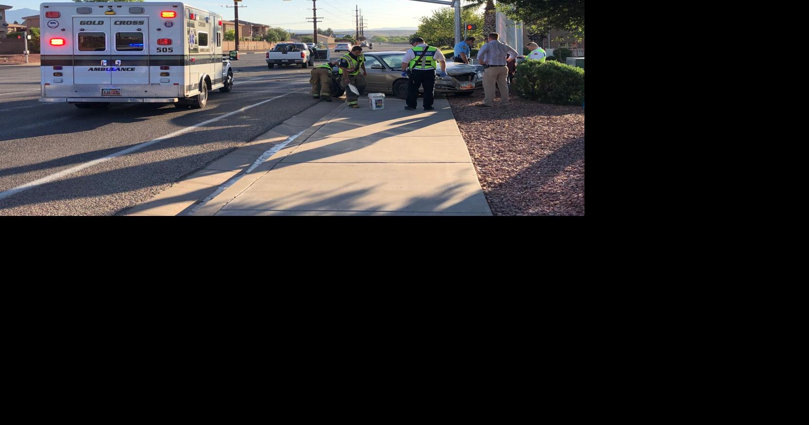 Drivers blame each other for crash caused by running a red light on ...